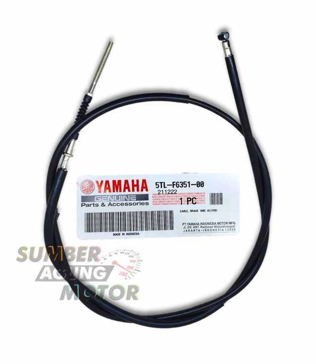 KABEL REM TALI REM YAMAHA MIO MIO SOUL FINO ORIGINAL YGP 5TL-F6351-00 ...