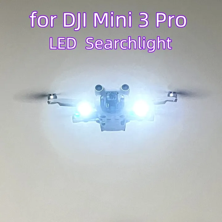 For DJI Mini 3 Pro Searchlight LED Night Flight Signal Light Flashlight ...