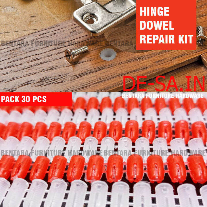 DOWEL ENGSEL VISER (5 X 9) / (5 X 11) FISER ANGKUR KAYU REPARASI DOWEL ...