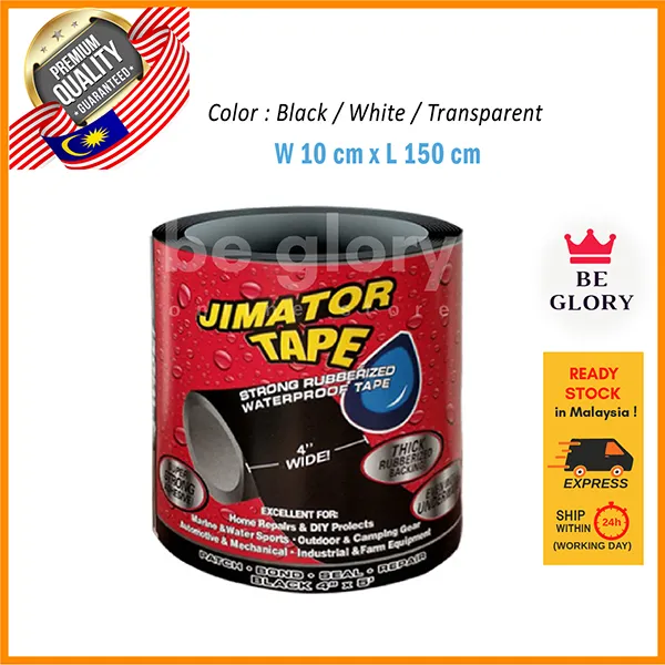 Super Strong Adhesive Waterproof Trap Tape 10cm x 150cm Repair Sealing ...