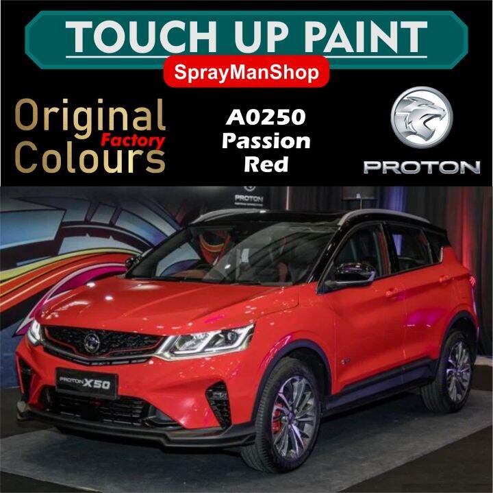 Proton X50 Touch Up Paint (UK) Lindal Aerosol Valve 400ml Spray Paint ...