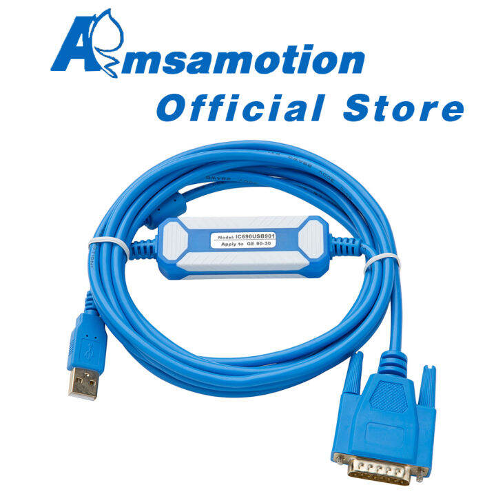 IC690USB901 IC690ACC901 Programming Cable for GE90-30 GE90-70 Series ...