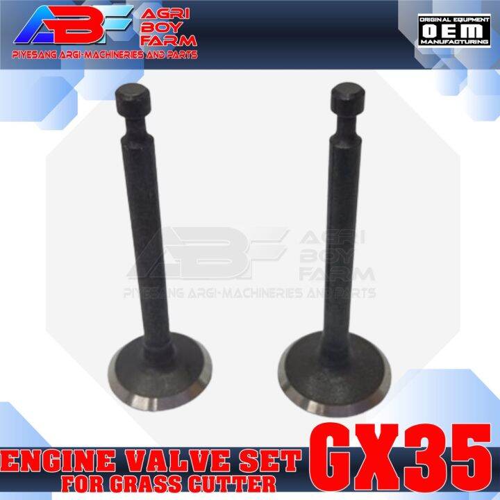 Grasscutter GX35 Engine Valve Intake Exhaust Set | Lazada PH