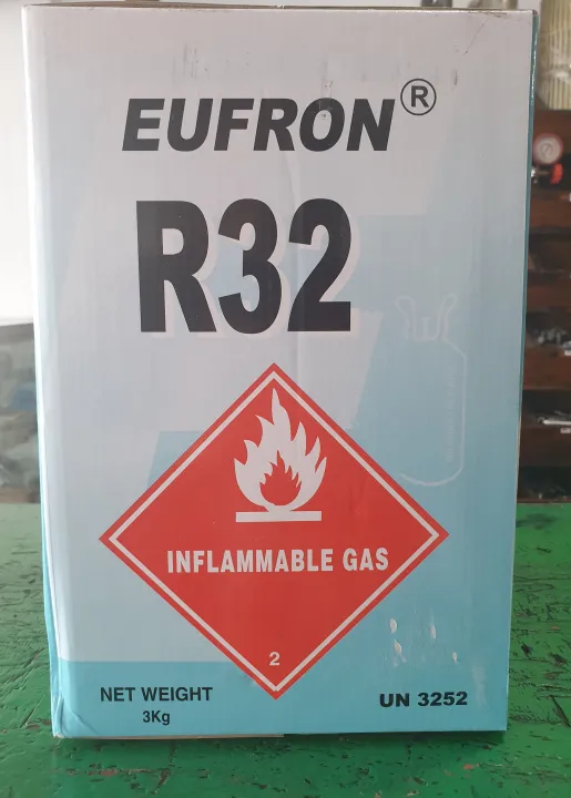 R32 Refrigerant EUFRON BRAND (3 KGS) ORIGINAL | Lazada PH