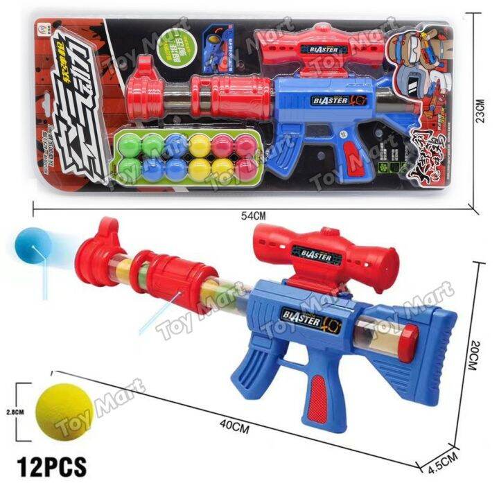 Air Dynamic Soft Ball Blaster with 12 Balls Shooting Game Play Set ...