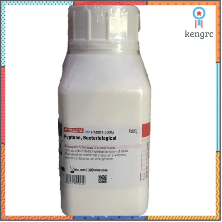 PEPTONE, Bacteriological [Himedia; India] RM001 บรรจุ 500 กรัม ยอดขายดี ...