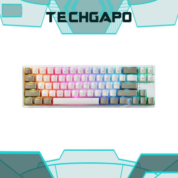 【COD】 RAKK Pluma 68 Keys RGB Wireless Bluetooth 5.0 Mechanical Gaming ...