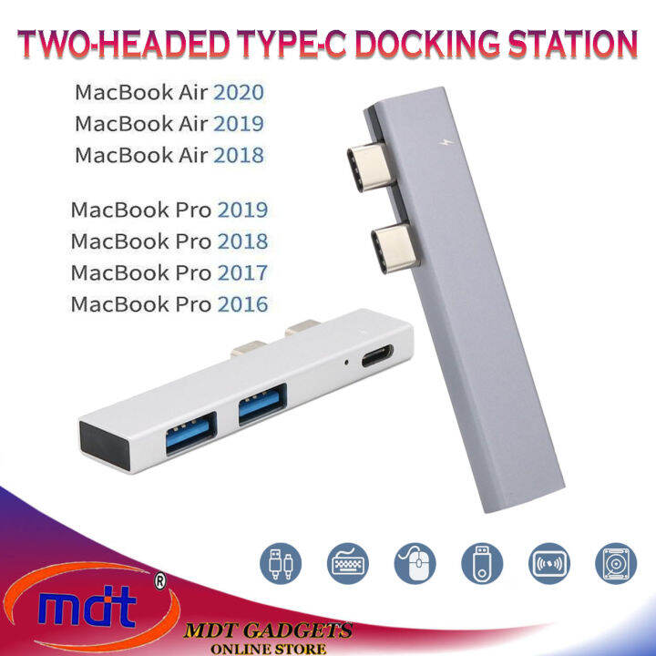 Dual TypeC Interface Docking Station Dual-Head USBC expansion multi ...