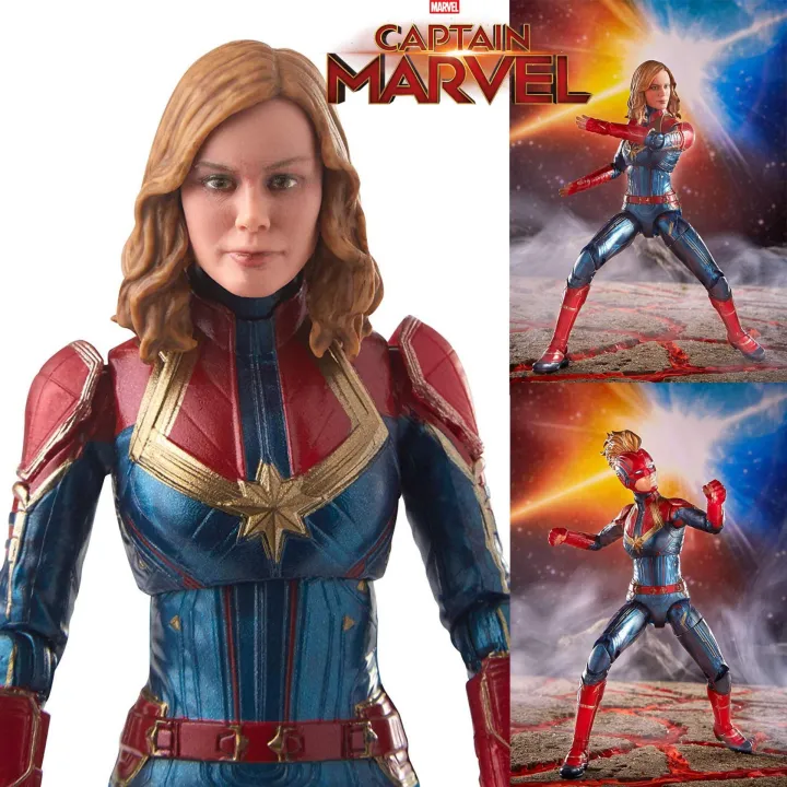 Figma ฟิกม่า งานแท้ 100% Figure Action Marvel จาก Captain Marvel กัปตัน มาร์เวล Avengers อเวนเจ ...