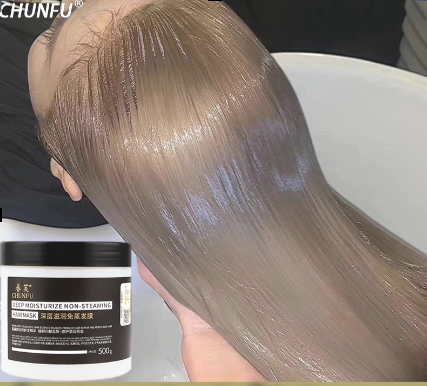 🔥TikTokระเบิด CHUNFU ครีมหมักผม 500g ครีมบำรุงผม เคราตินบำรุงผม บำรุงผม ...