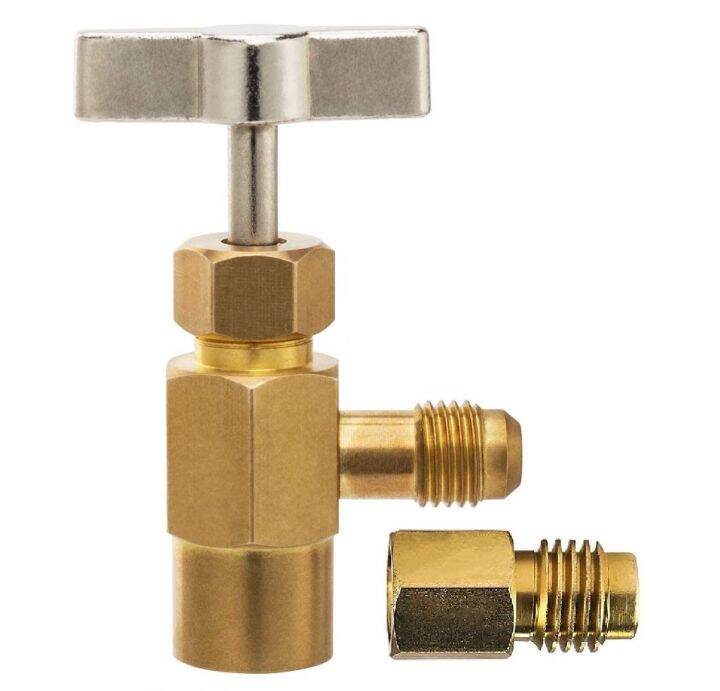 【YY】12 ACME AC Freon Charging Hose Refrigerant Can Tap Dispensing Valve ...