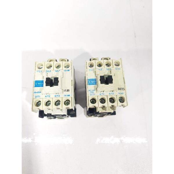 Magnetic Contactor 3Hp 220V 110V S-N10 \ S-N11 MITSUBISHI(Original Made ...