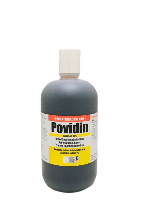 Povidin Solution 10% (Povidone Iodine 10% w/v) 500ml | Lazada