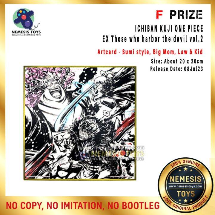Ichiban Kuji One Piece EX Those who harbor the devil vol.2 Artcard | Lazada