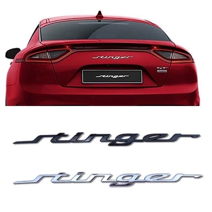 For Kia GT Line Letters Stinger Front Hood Trunk Logo Emblem Badge 3D ...