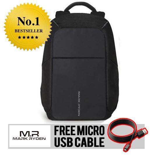 Mark Ryden Anti-theft Backpack (Black) 100% Original | Lazada PH