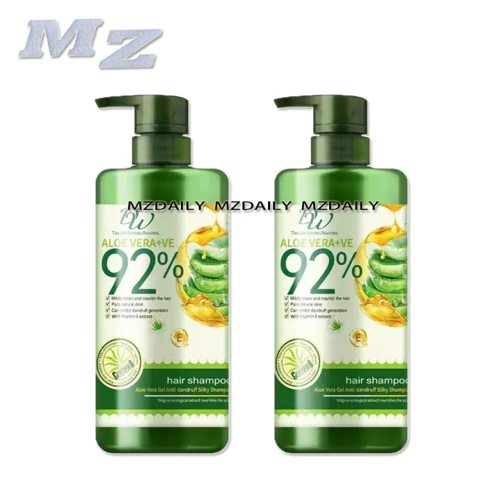 ( BUY 1 TAKE 1 ) DW %92 Aloe Vera Gel Anti-Dandruff Silky VE Shampoo 800ml | Lazada PH
