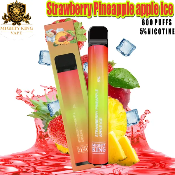 LEGIT MIGHTY KING Puff Plus smoke vapers full set (800 Puffs ...