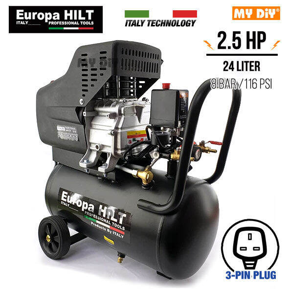 MYDIYHOMEDEPOT - Europa Hilt Air Compressor 2.5hp 24L Tank | Lazada