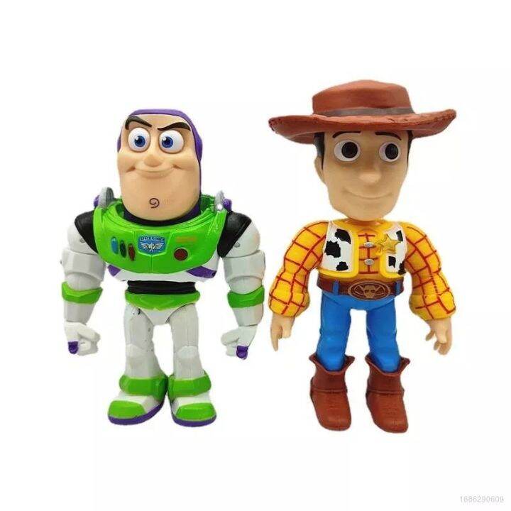 Lisa toys toy story figure woody buzz lighter 13-14cm | Lazada PH