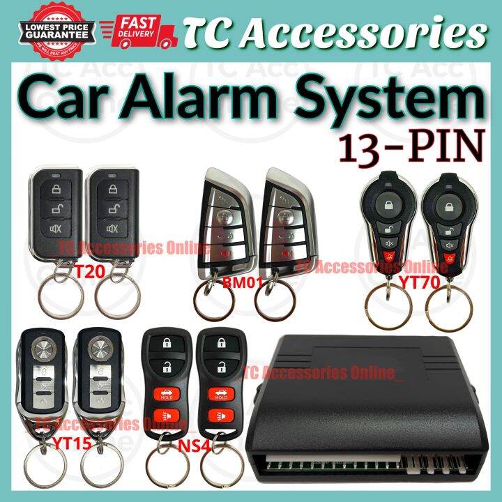Car Alarm System 13 Pin Car Security Alarm System 13Pin For Universal ... Car Alarm System 13 Pin Car Security Alarm System 13Pin For Universal ...