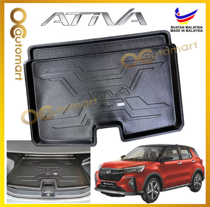 Perodua Ativa Original HDPE Material Non Slip Rear Trunk Boot Cargo ...
