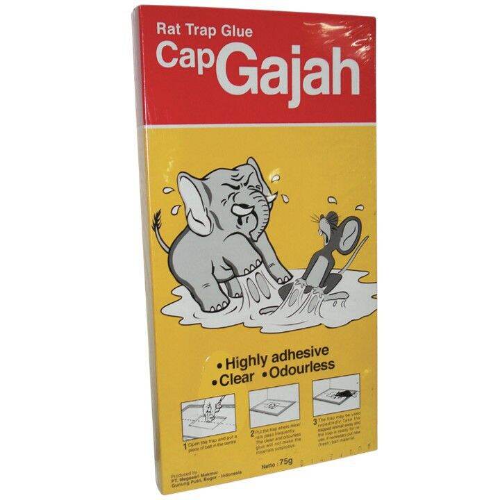 Cap Gajah Lem Tikus Trap 70gr | Lazada Indonesia