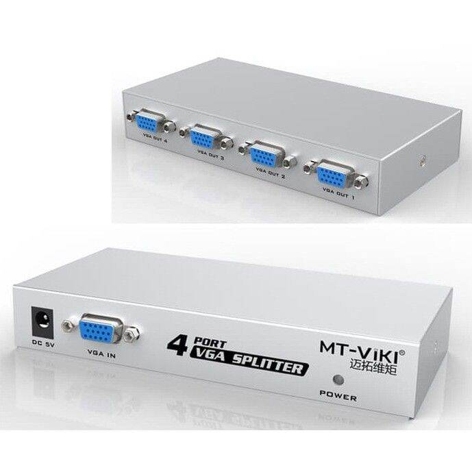 Vga Splitter 4 Port /Splitter 1-4 | Lazada Indonesia