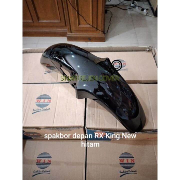 Slebor spakbor sepakbor depan / front fender RX King New hitam (tanpa ...