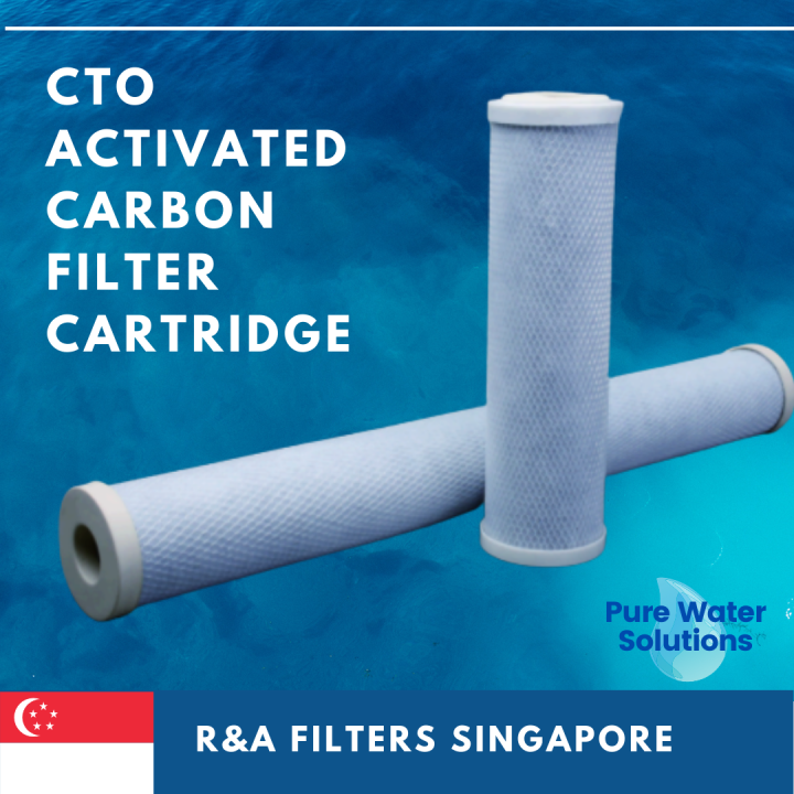 [R&A] CTO Activated Carbon Filter Cartridge | Universal 10, 20 inches Cartridge | | Lazada PH