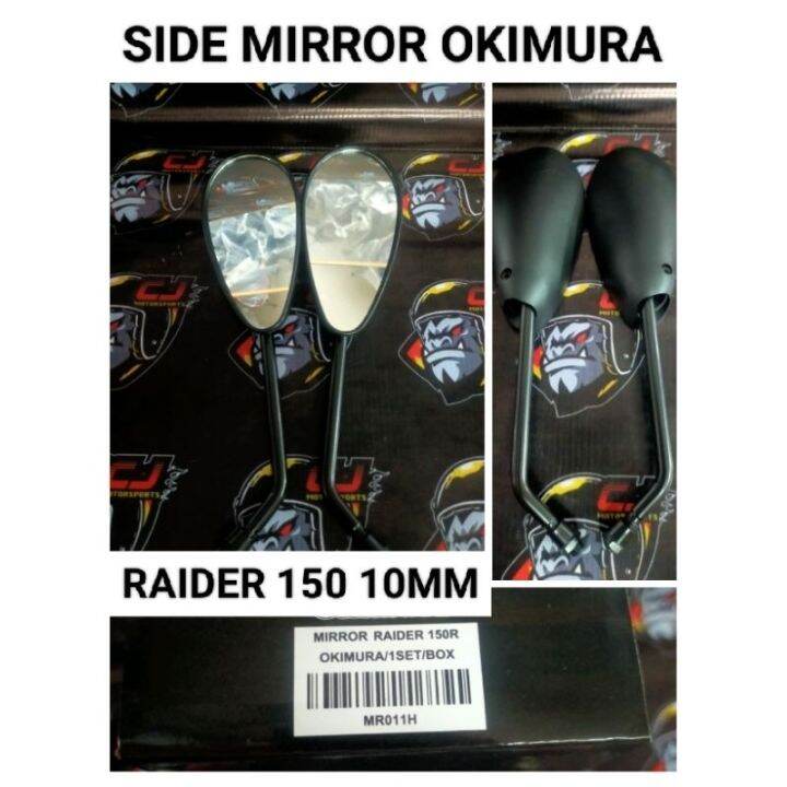 RAIDER 150 SIDE MIRROR OKIMURA (10MM) | Lazada PH