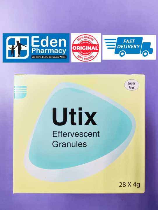 Utix Effervescent Granules ( 28's x 4g ) | Lazada