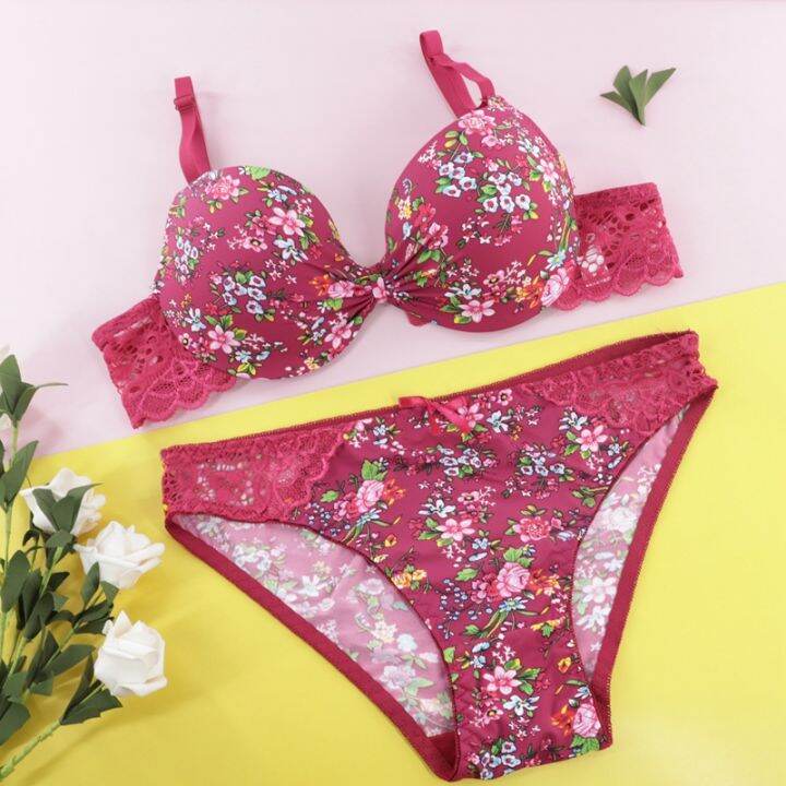 Parifairy lora Underwear Scoop Cup and Brief Sets (90C-105C) | Lazada.co.th