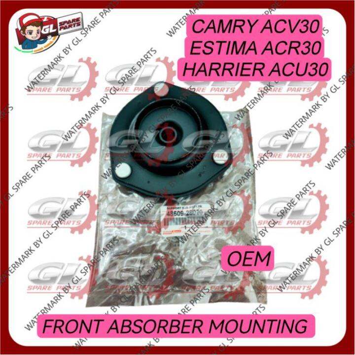 (OEM PARTS) TOYOTA ESTIMA ACR30 CAMRY ACV30 HARRIER ACU30 FRONT ABSORBER MOUNTING 48609-28020 ...