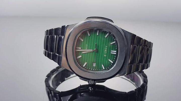 FENSIR Finnautilus นาฬิกาควอตซ์สายเหล็กคุณภาพสูงแบบสบายๆนาฬิกาแฟชั่น ...