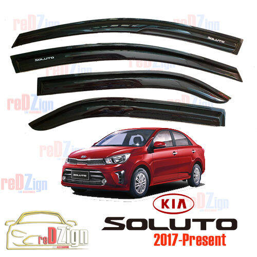 Kia Soluto 2017-2020 Rain Visor | Lazada PH