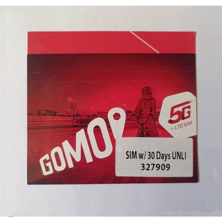 GOMO sim 5G Unlimited 30days No Capping | Lazada PH