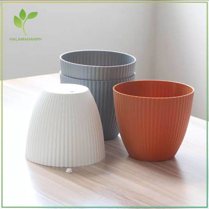 Ribbed Plastic Pots | Classy and High Quality Plastic Pots For Plants ...