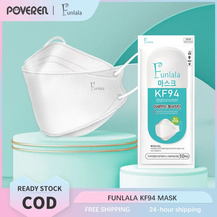 kf94 mask original 50 pcs fda approved FUNLALA kf94 mask original 50 ...
