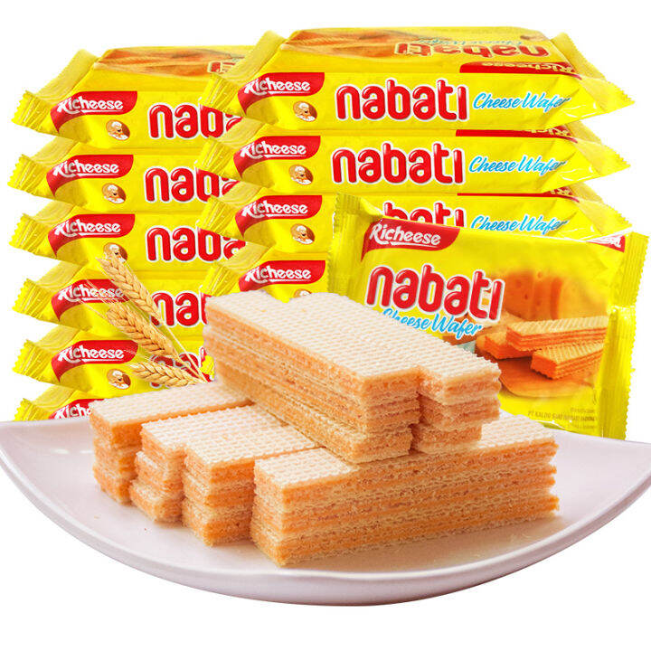 Imported Indonesian rich cheese nabati Nabaodi cheese wafer cheese ...