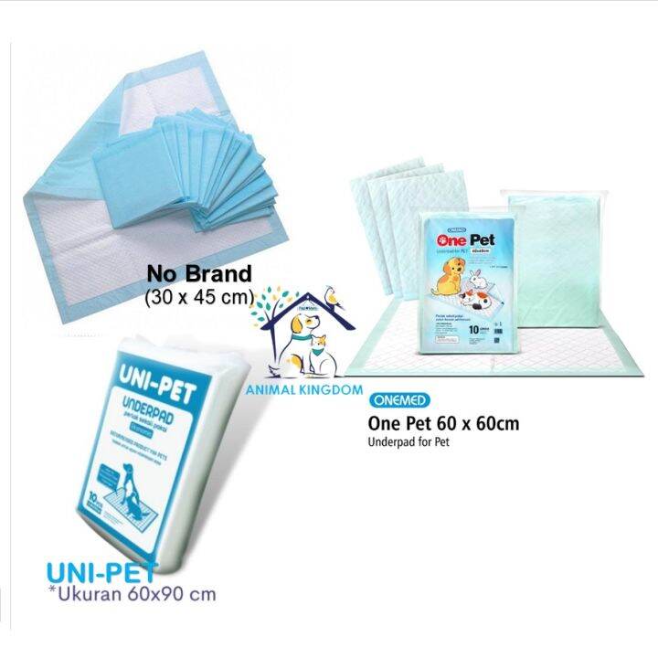 Alas Kandang Underpad Perlak Hewan Eceran Dan Perbungkus | Lazada Indonesia