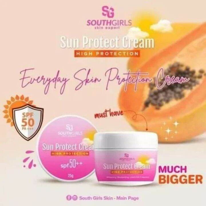 South Girl Skin Expert Sun Protect With SPF 50 25grams Sunblock | Lazada PH