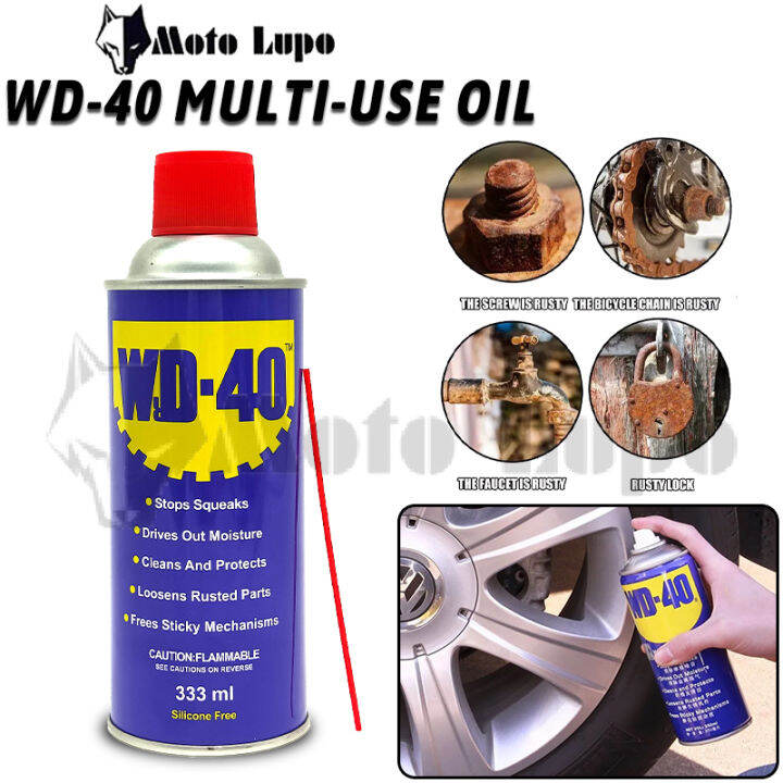 Moto Lupo Original WD-40 Multi-Use Oil 11.2oz / 333ml Rust Remover ...