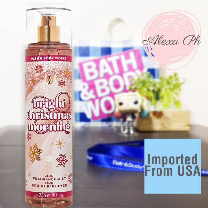 Bath and Body Works, BRIGHT CHRISTMAS MORNING, Fine Fragrance Mist (236 ml) | Lazada PH