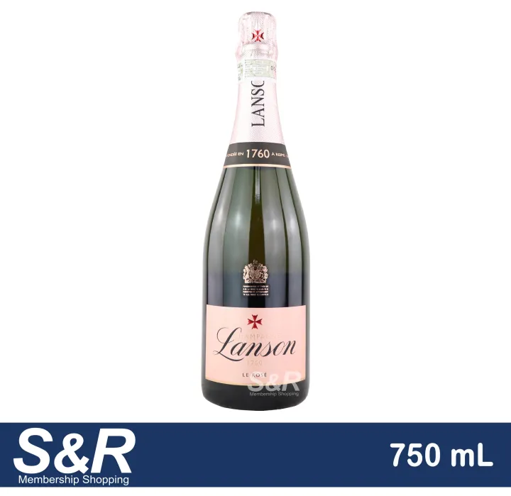 Lanson Le Rose Champagne 750mL | Lazada PH