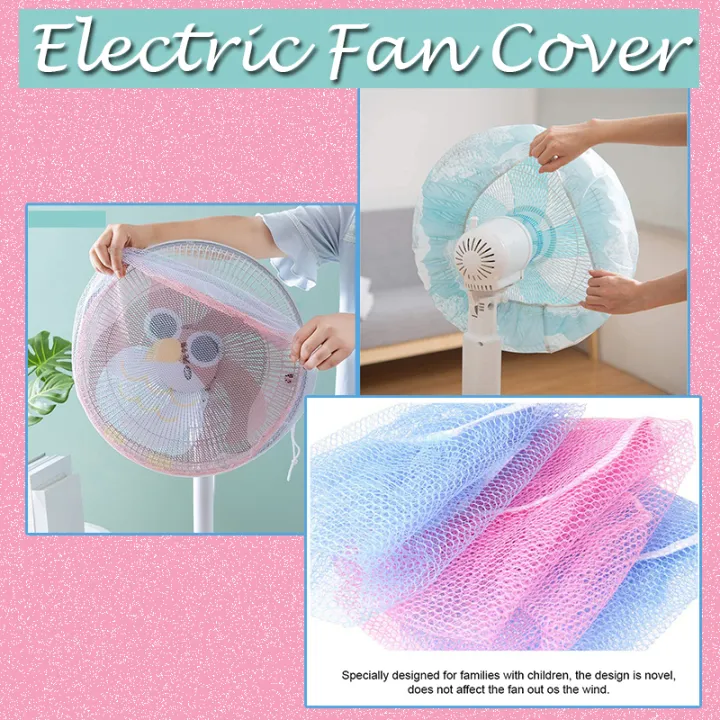 Stretchable Electric Fan Mesh Cover for Children Finger Protection ...