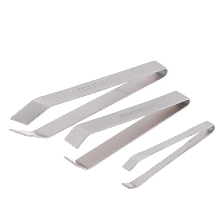 💕dgheg💕Stainless Steel Fish Bone Remover Pliers Pincer Puller Tweezer ...