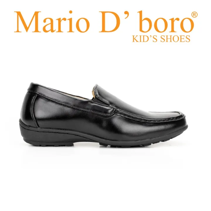 Mario D' boro CS 25925 Black Kids School Shoes | Lazada PH
