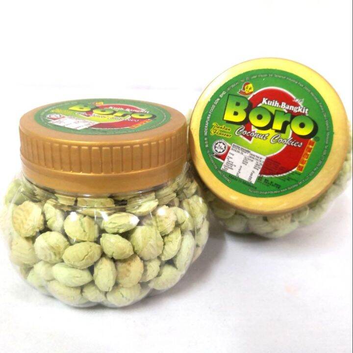 Boro Coconut Cookies Pandan 175g Lazada