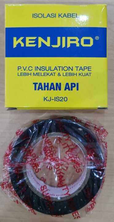 Isolasi Listrik 3/4" x 20 Yards / Isolasi Instalasi Listrik Super Murah ...
